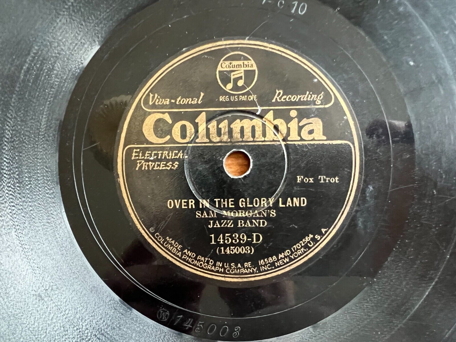 popsike.com - Sam Morgan's Jazz Band - Sing On - Columbia 14539-D V+ ...