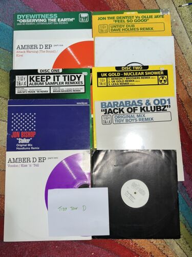 popsike.com - Tidy Trax Hard House 12" Bundle - Classic Tidy Vinyl ...
