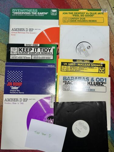 popsike.com - Tidy Trax Hard House 12" Bundle - Classic Tidy Vinyl ...
