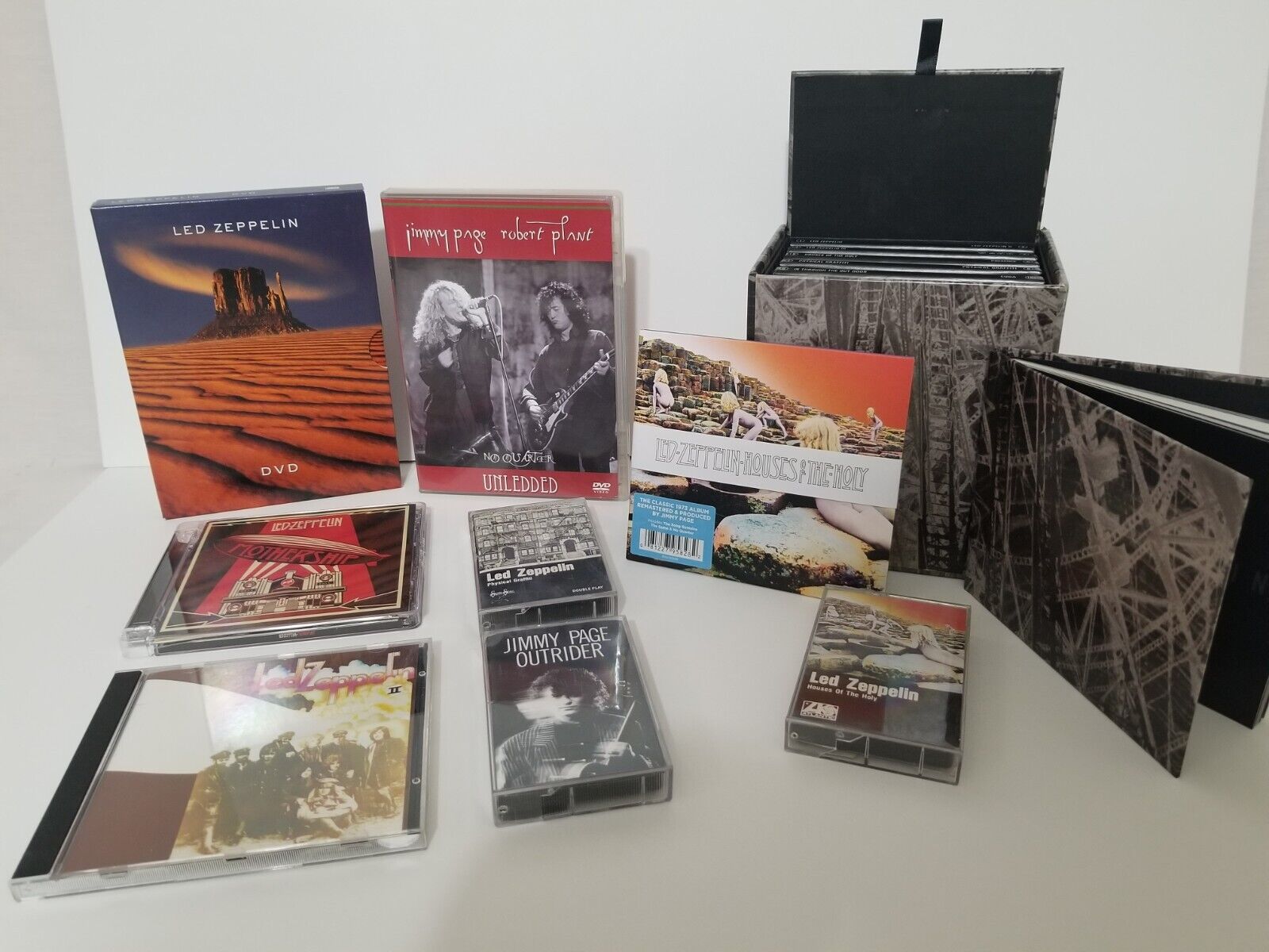 popsike.com - Led Zeppelin - The Complete Studio Recordings 10 C.D. Box ...