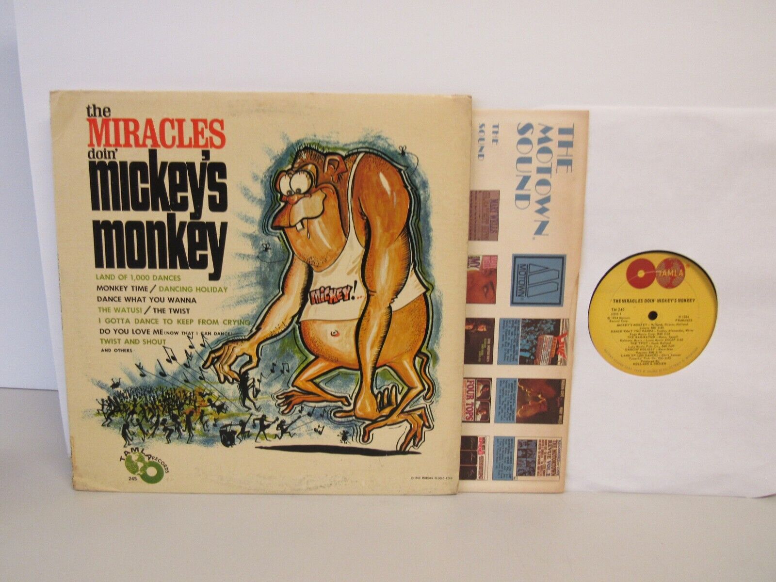 popsike.com - The Miracles Doin' Mickey's Monkey Mono R & B LP ...