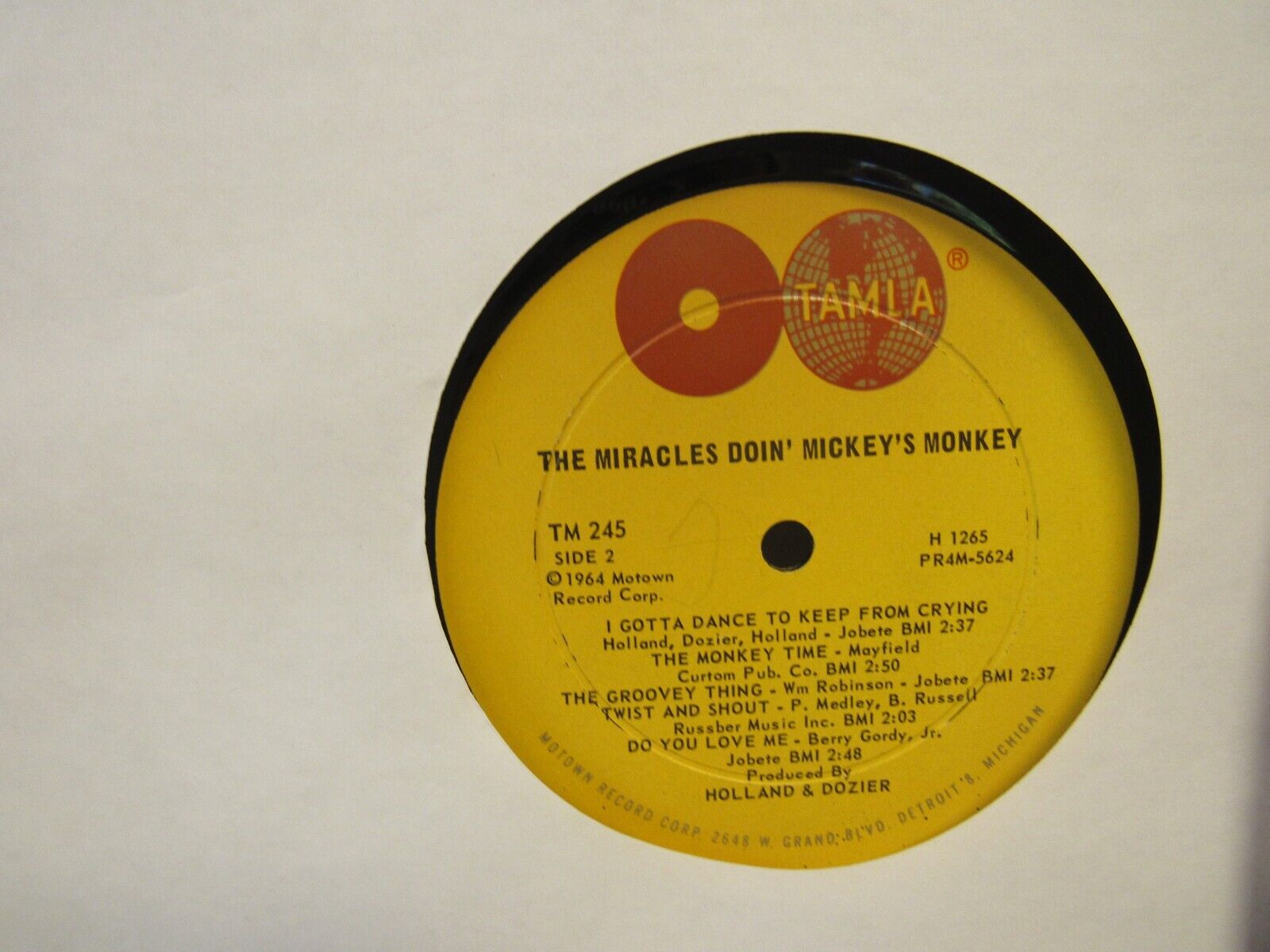 popsike.com - The Miracles Doin' Mickey's Monkey Mono R & B LP ...