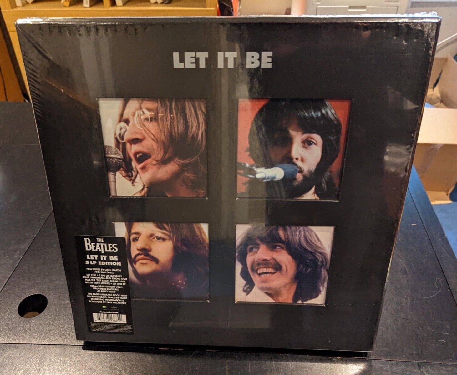 popsike.com - The Beatles - Let It Be - Super Deluxe Vinyl - 5 LP Box ...