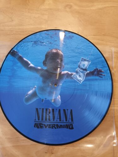 popsike.com - NIRVANA - Nevermind - 1991 Limited Edition Picture Disc Vinyl LP - RARE. - auction ...