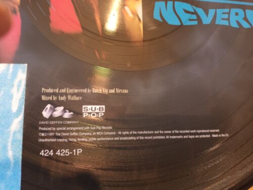 popsike.com - NIRVANA - Nevermind - 1991 Limited Edition Picture Disc ...