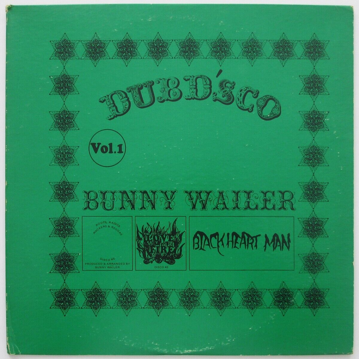 popsike.com - Bunny Wailer DUBD'SCO VOL. 1 (dub version of Blackheart ...