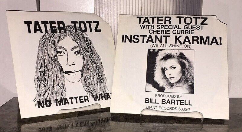 popsike.com - TATER TOTZ 1989/90 rare 7" VINYL SINGLE SET john lennon ...