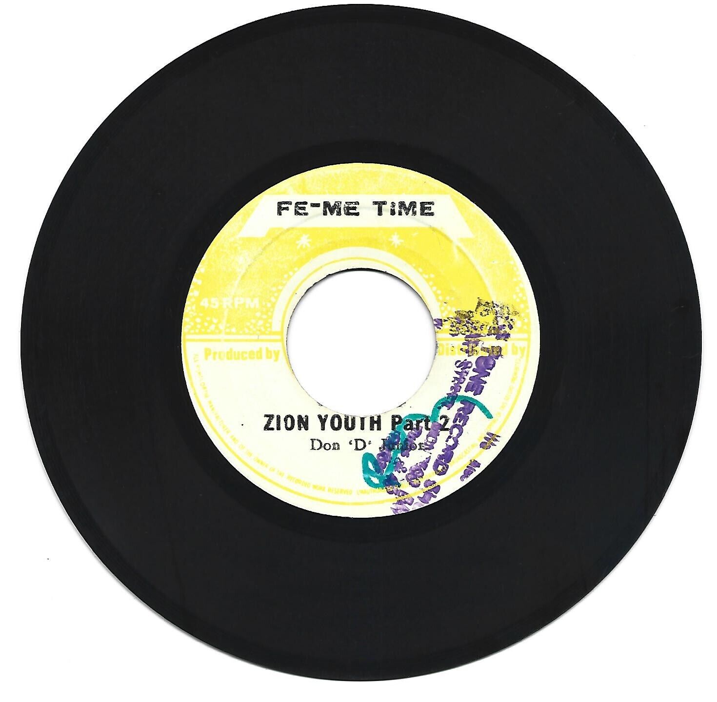 popsike.com - DON 'D' JUNIOR / ZION YOUTH PART 1 / ZION YOUTH PART 2 / ...