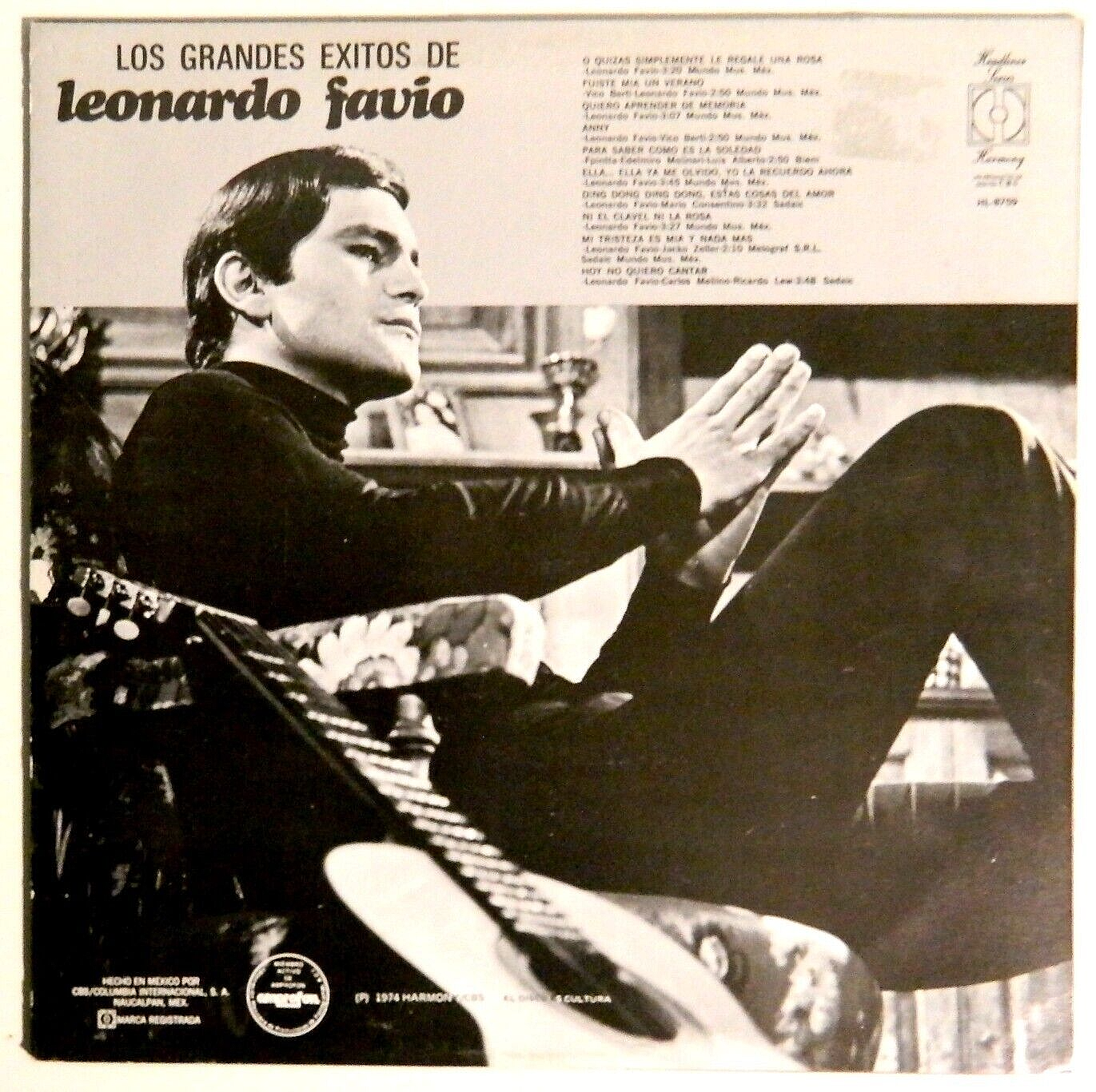 popsike.com - LOS GRANDES EXITOS DE LEONARDO FAVIO / 1974 Harmony [HL ...