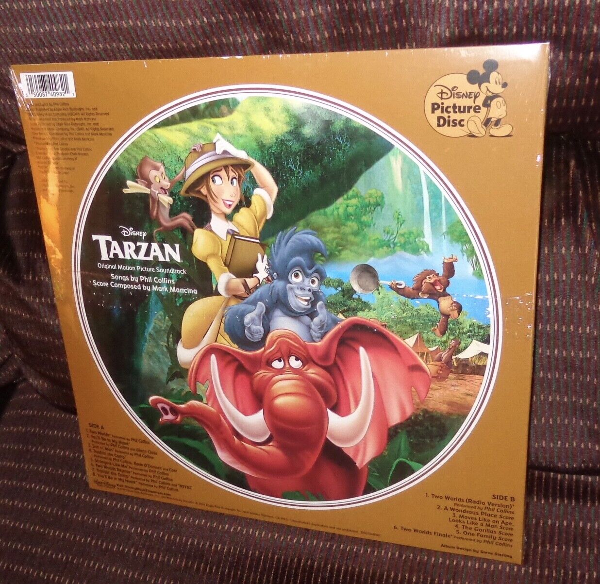 popsike.com - SONGS FROM DISNEY TARZAN LP RECORD NEW & SEALED - auction ...