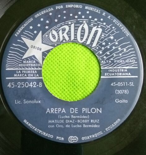 popsike.com - MATILDE DIAZ - BOBBY RUIZ - AREPA DE PILON GAITA orion ...