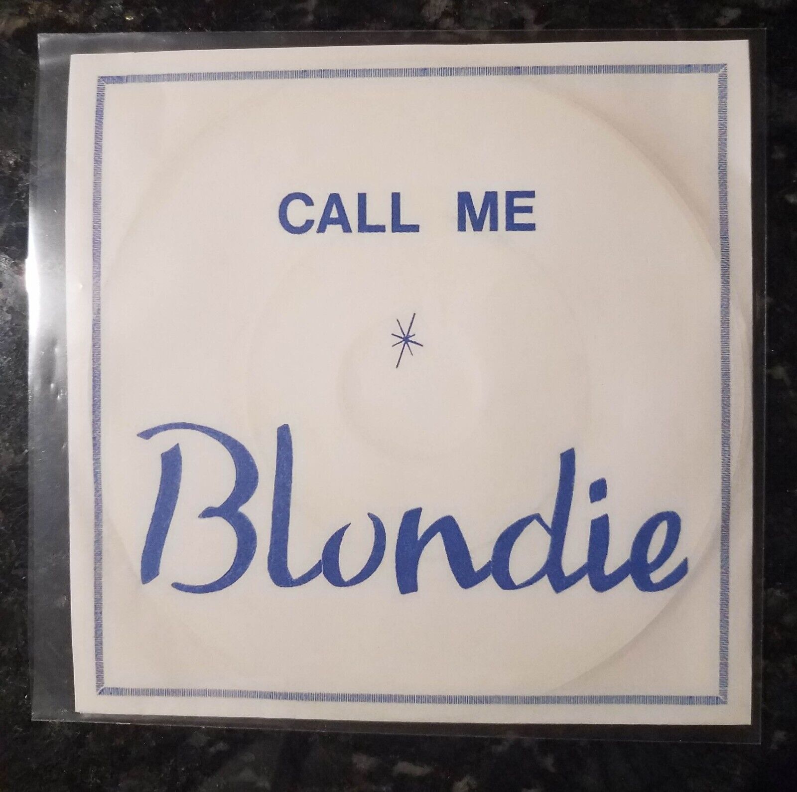 popsike.com - Blondie 1980 Call Me BELGIUM 7" 45 RARE Picture Sleeve ...
