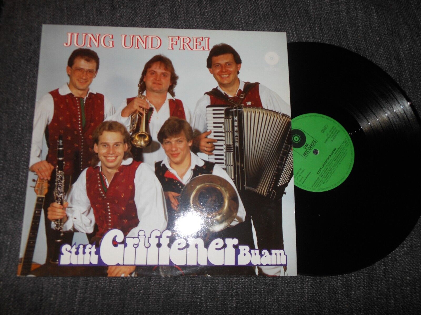 popsike.com - LP STIFT GRIFFENER BUAM JUNG UND FREI VM RECORDS ...