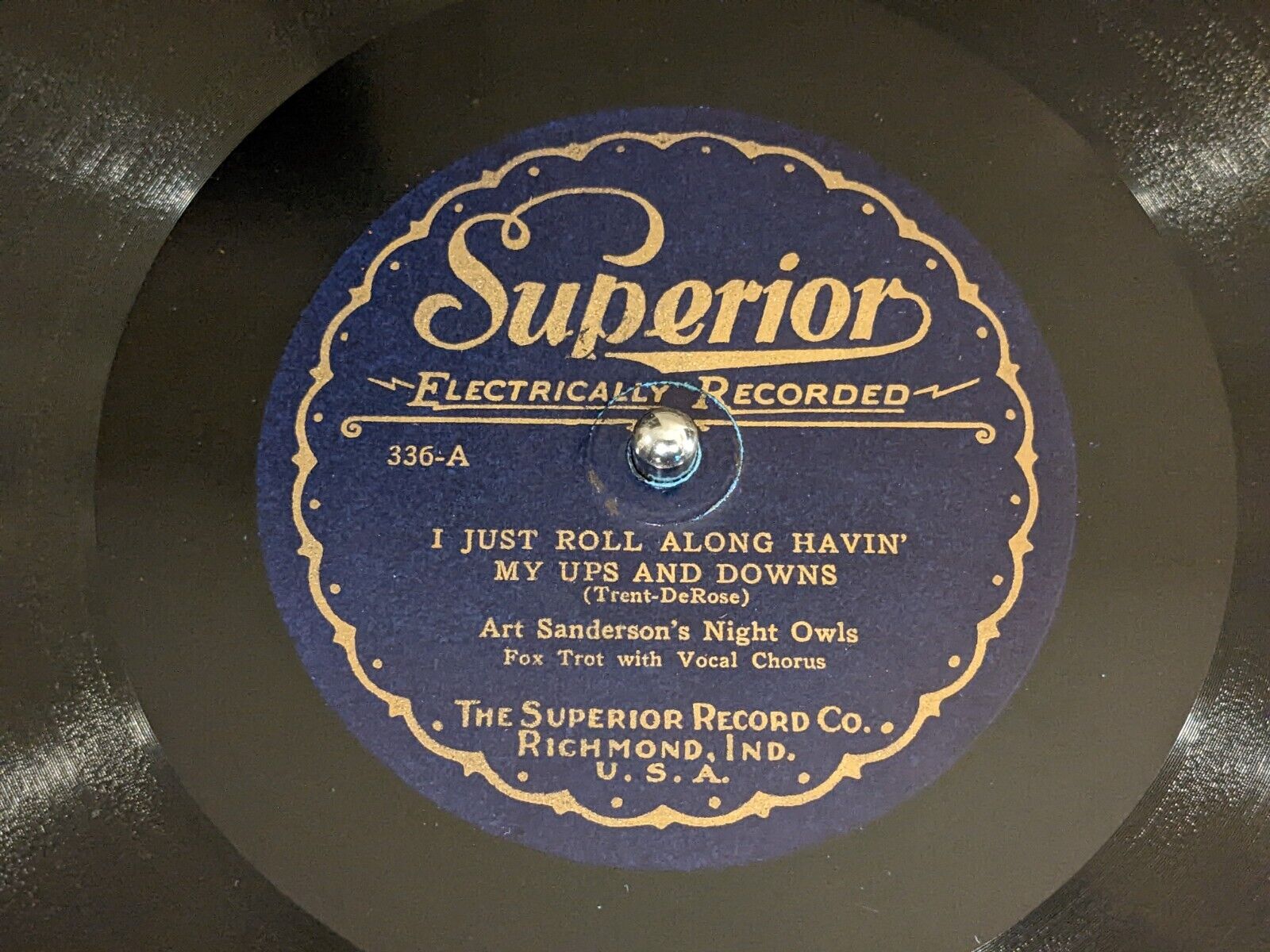 popsike.com - Carl Fenton Superior 336 I Just Roll Along / What Do You ...