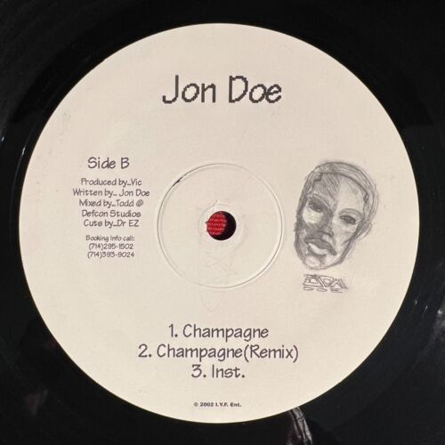 popsike.com - Jon Doe - Champagne / Beat Down - I.Y.F. - RARE RANDOM ...