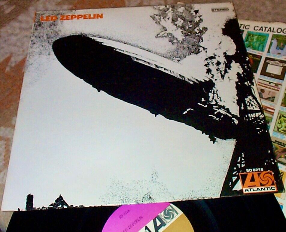 popsike.com - Self Titled LED ZEPPELIN True First Press* ATLANTIC NMint ...