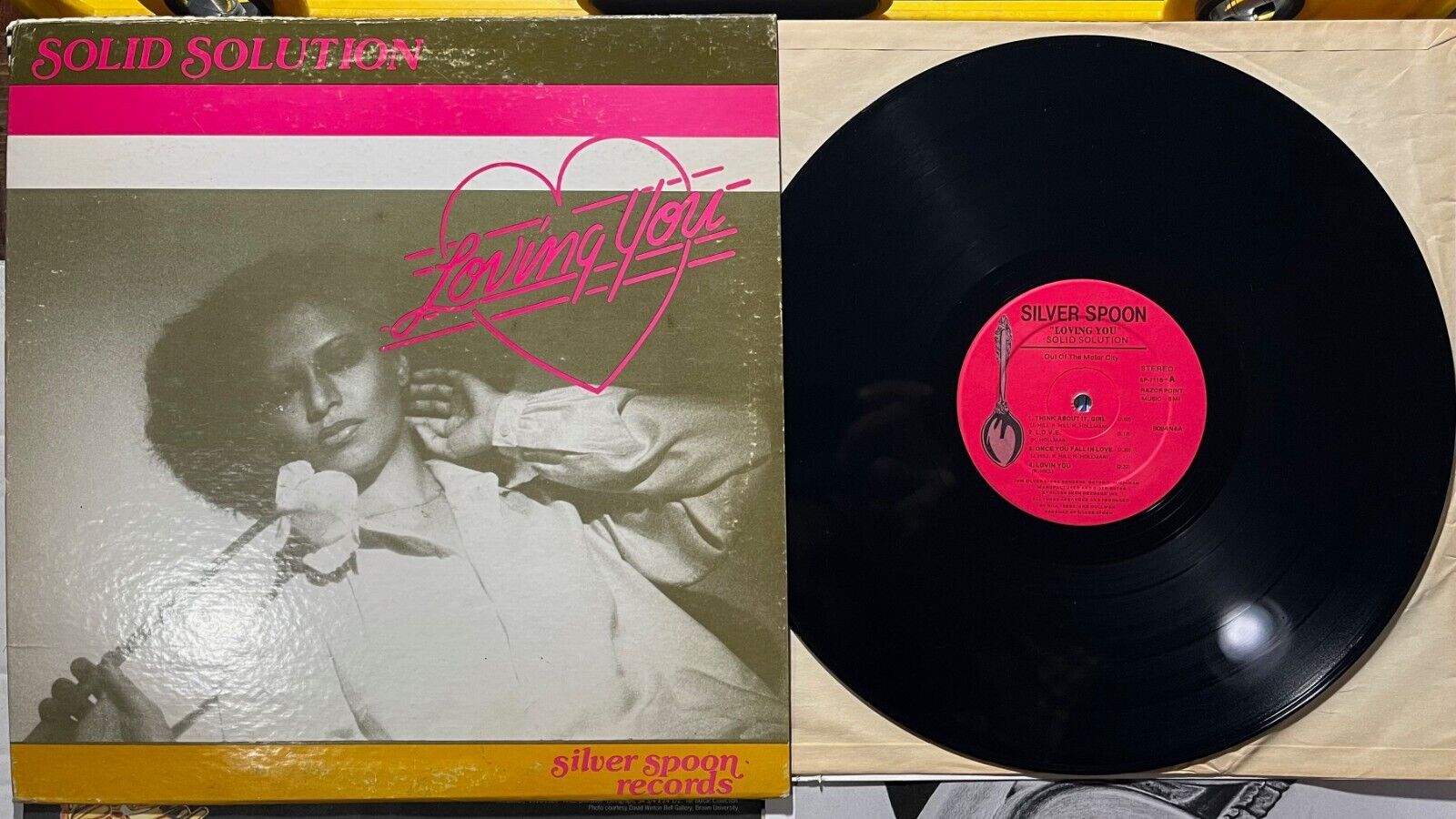 popsike.com - modern soul disco boogie LP SOLID SOLUTION Loving You Mp3 Detroit Silver Spoon ...