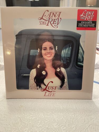 popsike.com - Lana Del Rey Lust For Life Coke Bottle Clear Colored 2LP ...