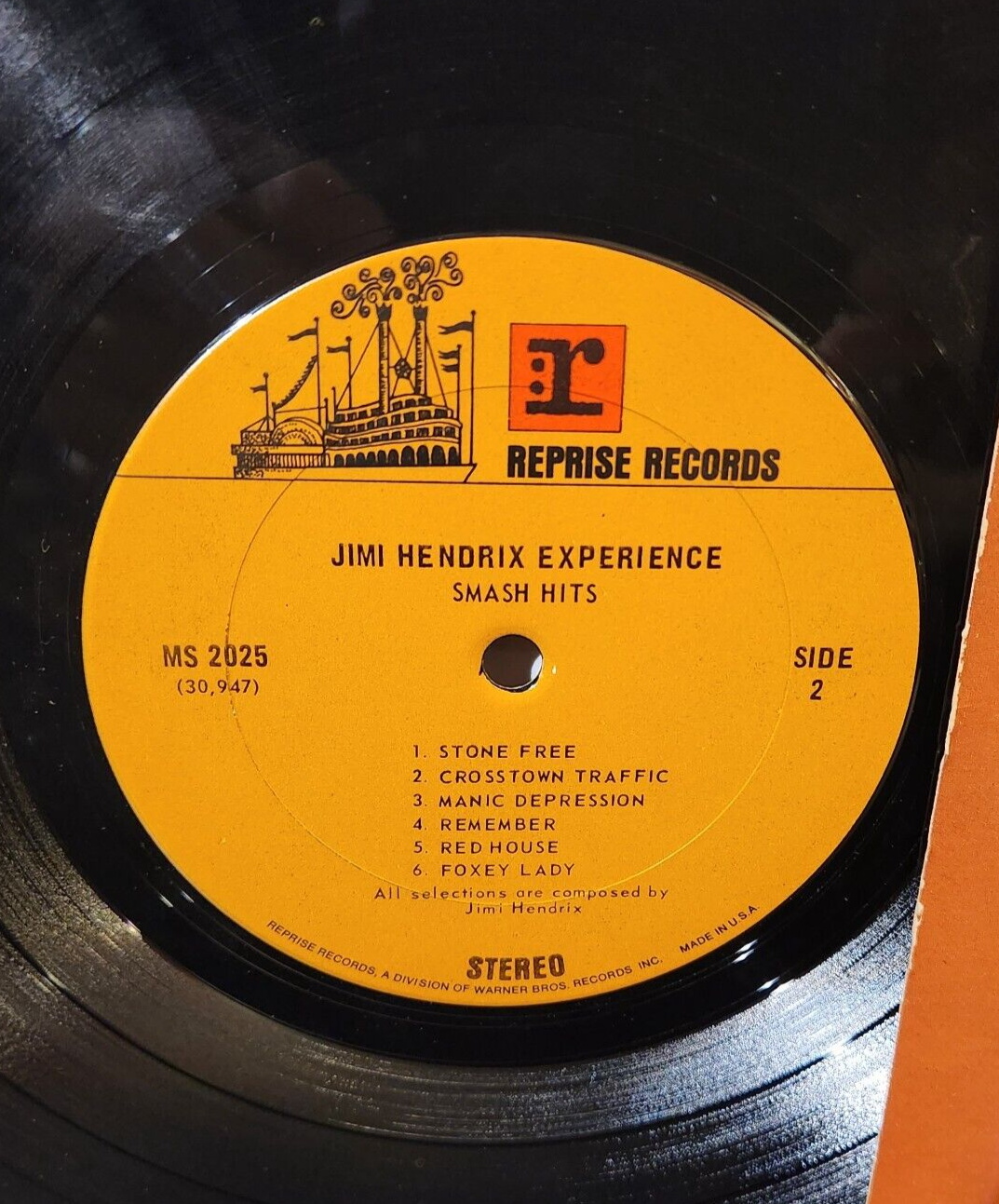 popsike.com - JIMI HENDRIX EXPERIENCE Smash Hits '69 Reprise MS 2025 ...