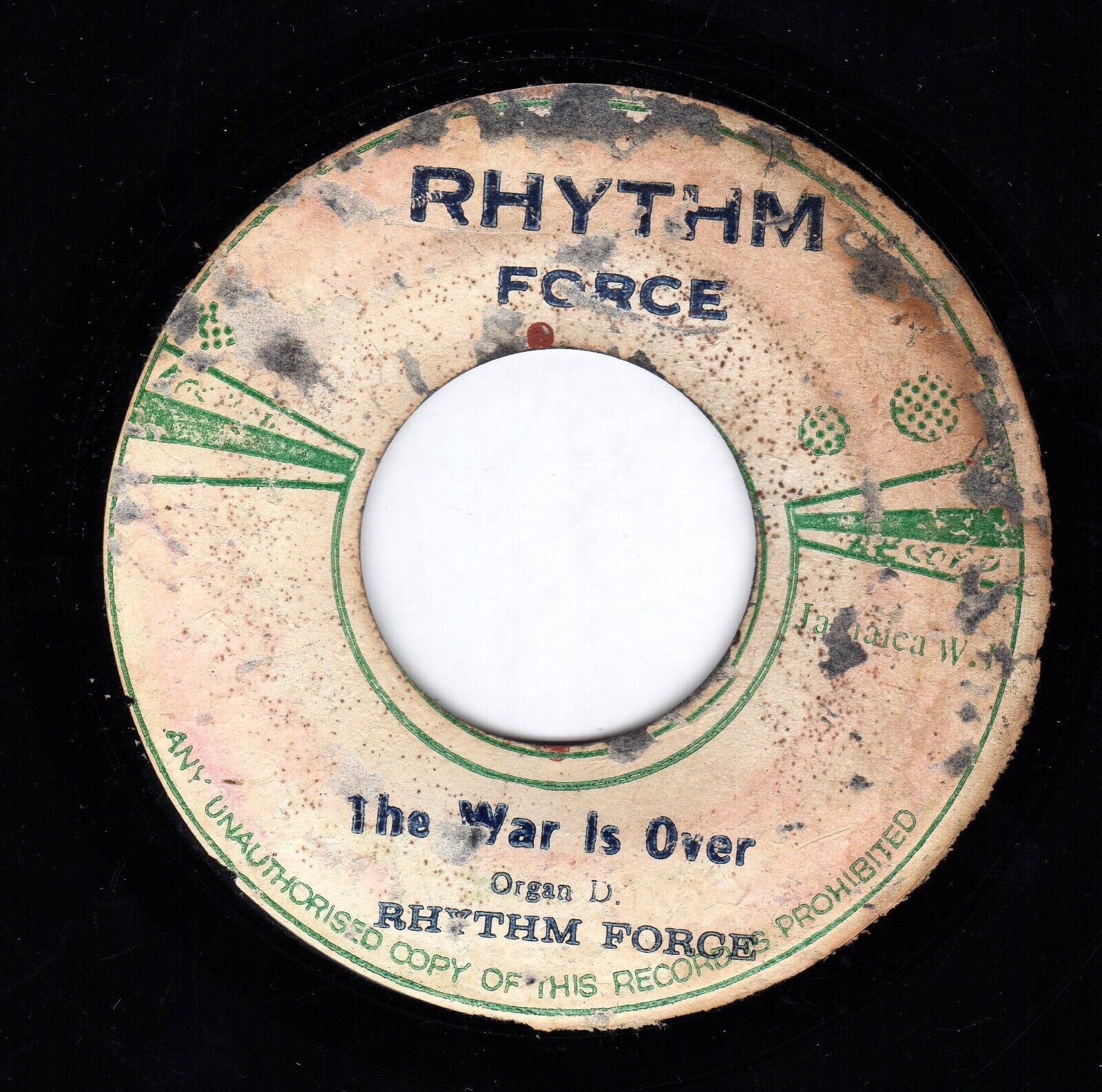 popsike.com - ORGAN D - RHYTHM FORCE - THE WAR IS OVER / SYN-CO-PA-TION ...