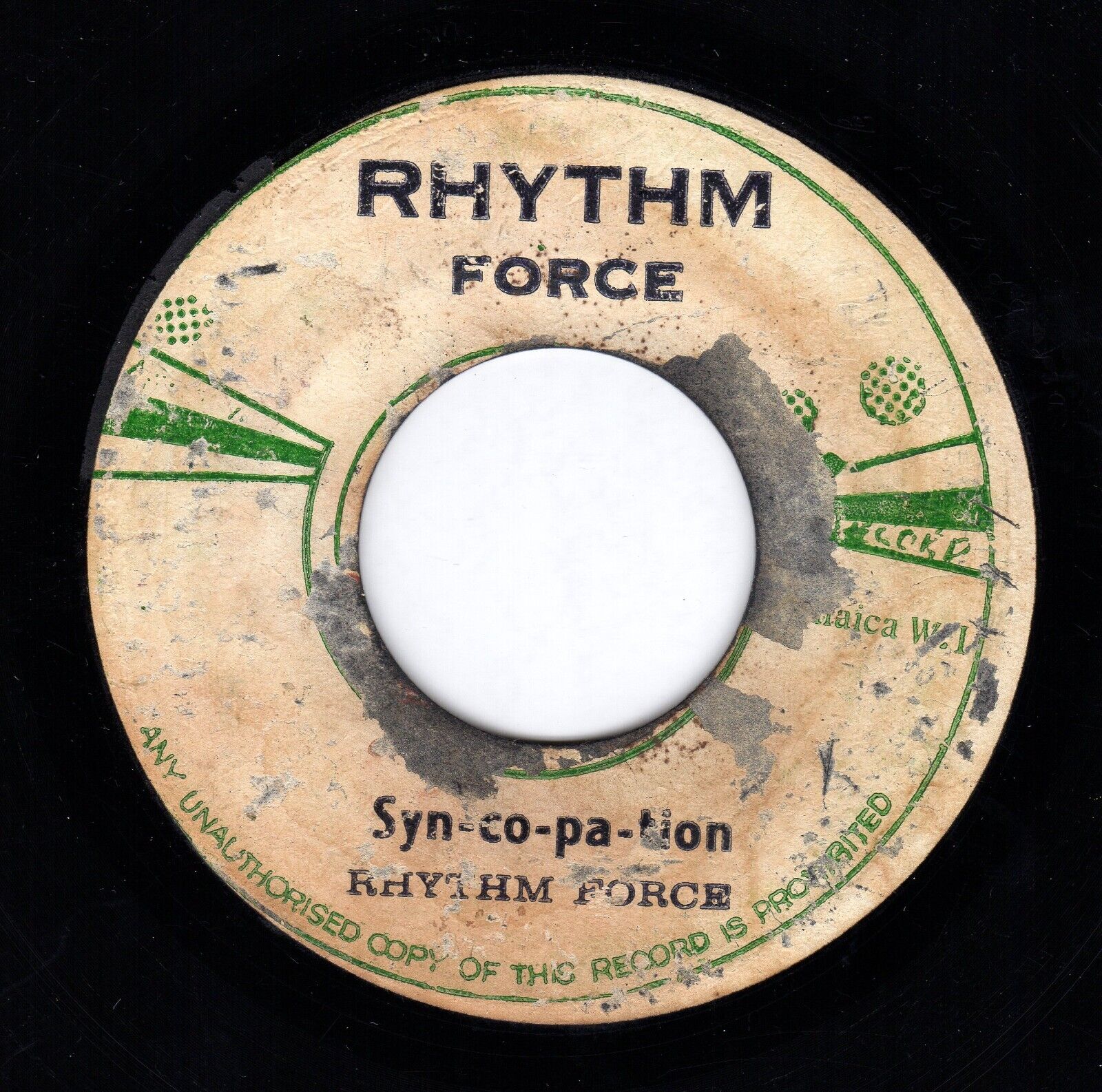 popsike.com - ORGAN D - RHYTHM FORCE - THE WAR IS OVER / SYN-CO-PA-TION ...