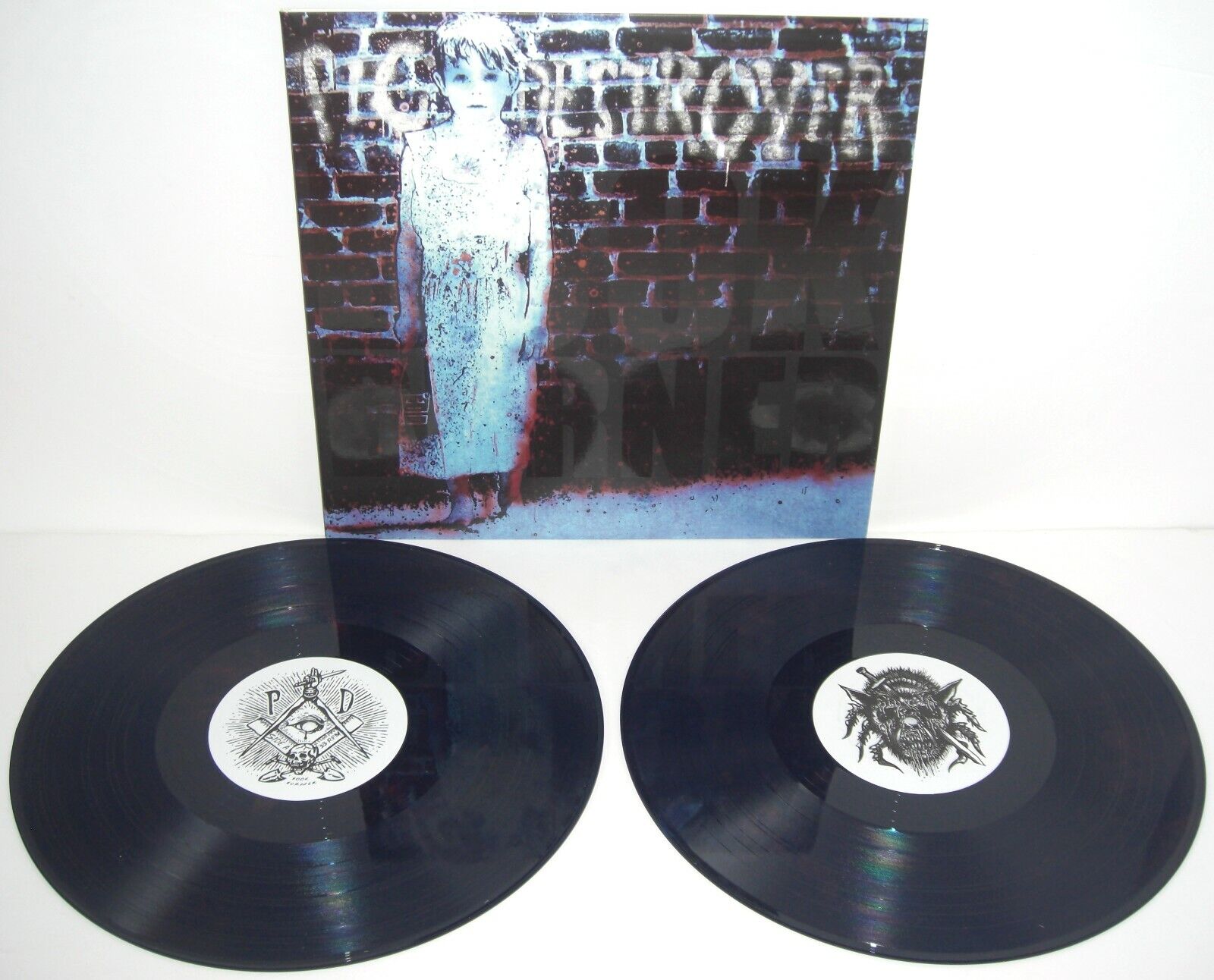 popsike.com - PIG DESTROYER - BOOK BURNER Blue Vinyl 2xLP /900 ...