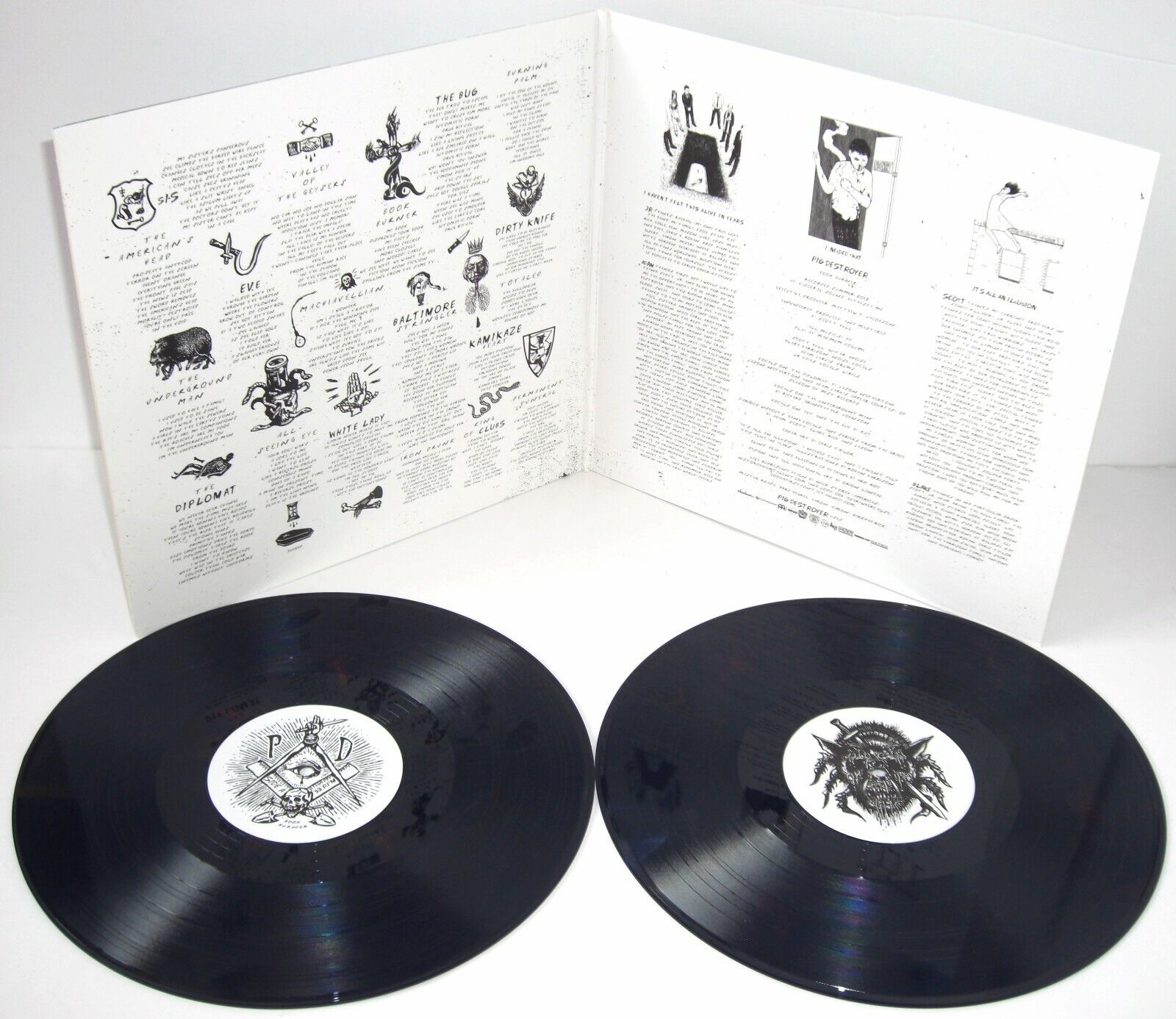 popsike.com - PIG DESTROYER - BOOK BURNER Blue Vinyl 2xLP /900 ...
