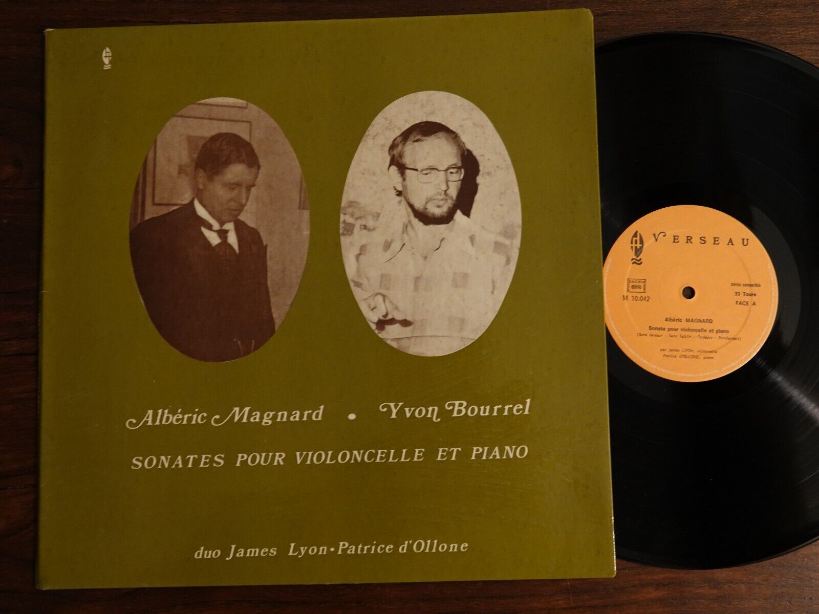 popsike.com - MAGNARD / BOURREL Cello & piano sonatas JAMES LYON ...