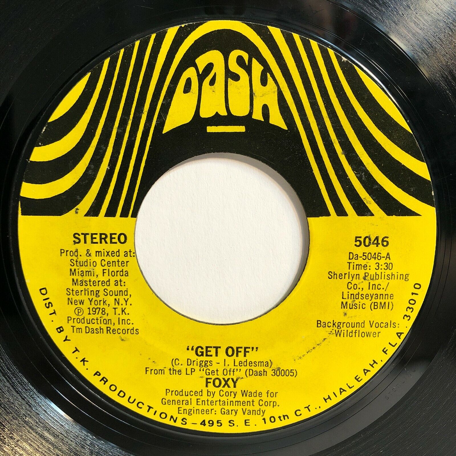 popsike.com - FOXY 45 Get Off / You Make Me Hot 1978 DASH funk soul ...