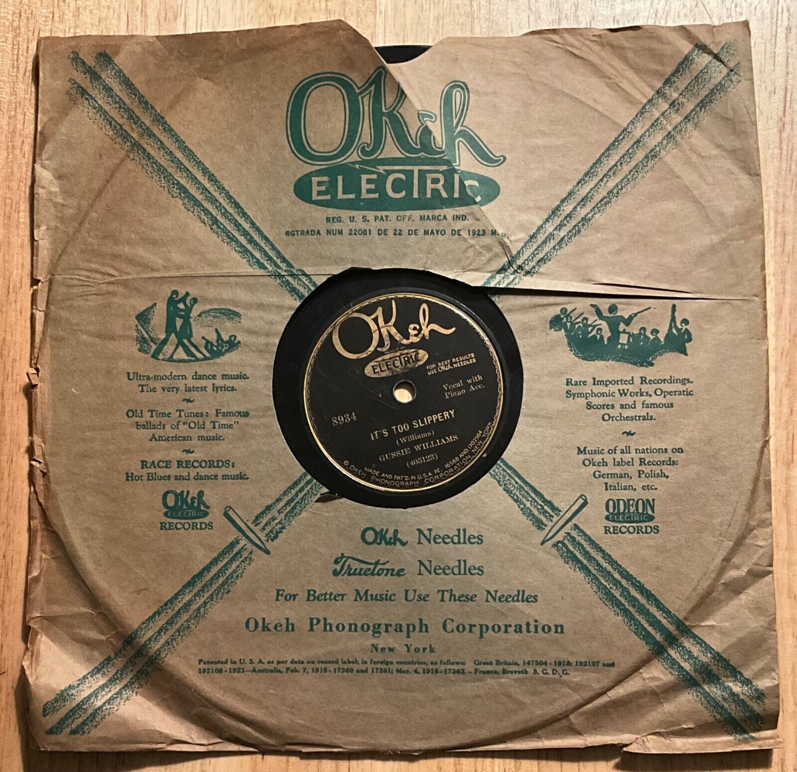 popsike.com - 78 rpm: Blues Music 78 Record Gussie Williams Too ...