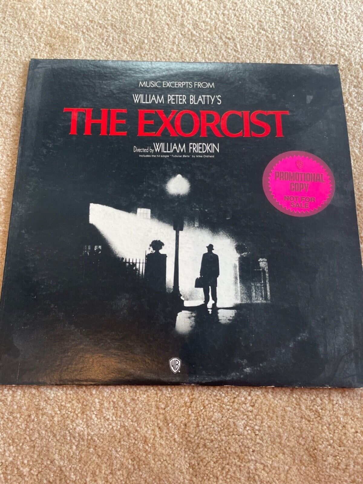 popsike.com - Promo Soundtrack THE EXORCIST *Orig* WARNER BROS TUBULAR ...