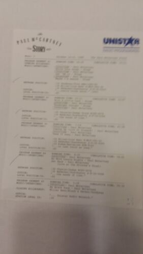 popsike.com - Paul Mccartney Unistar Vinyl 3 Lp Radio Show - auction ...