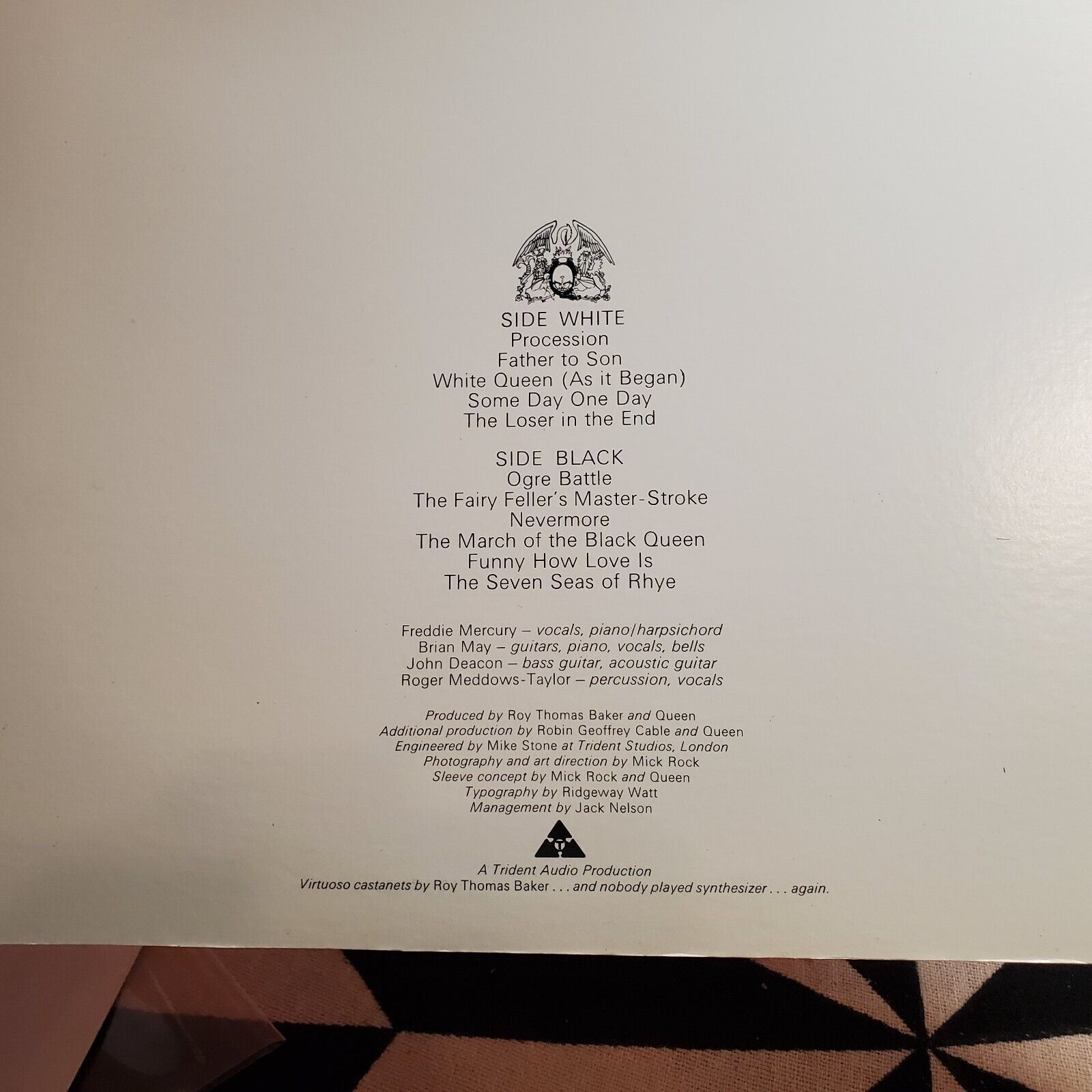 popsike.com - Queen II 2 Two 2nd Second Original 1974 Elektra Records ...