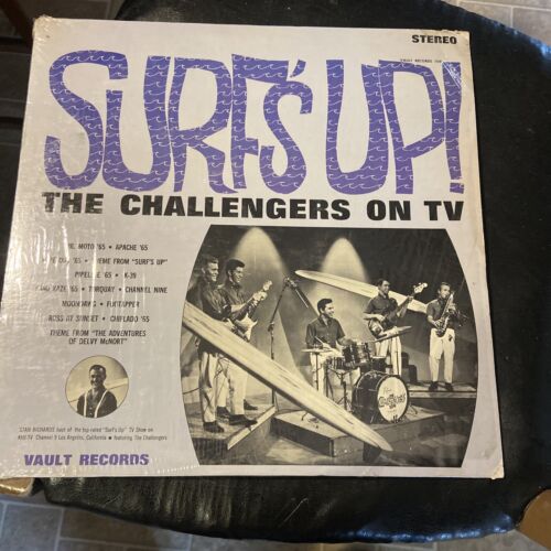 popsike.com - The Challengers ‎– Surf's Up The Challengers On TV Vault ...