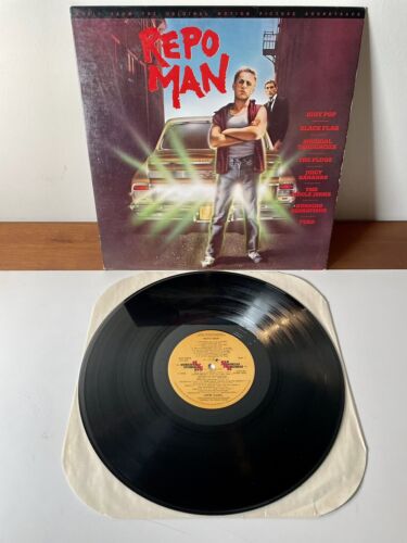 popsike.com - Repo Man Soundtrack 1984 A1 - OST OG Punk Vinyl LP - San ...