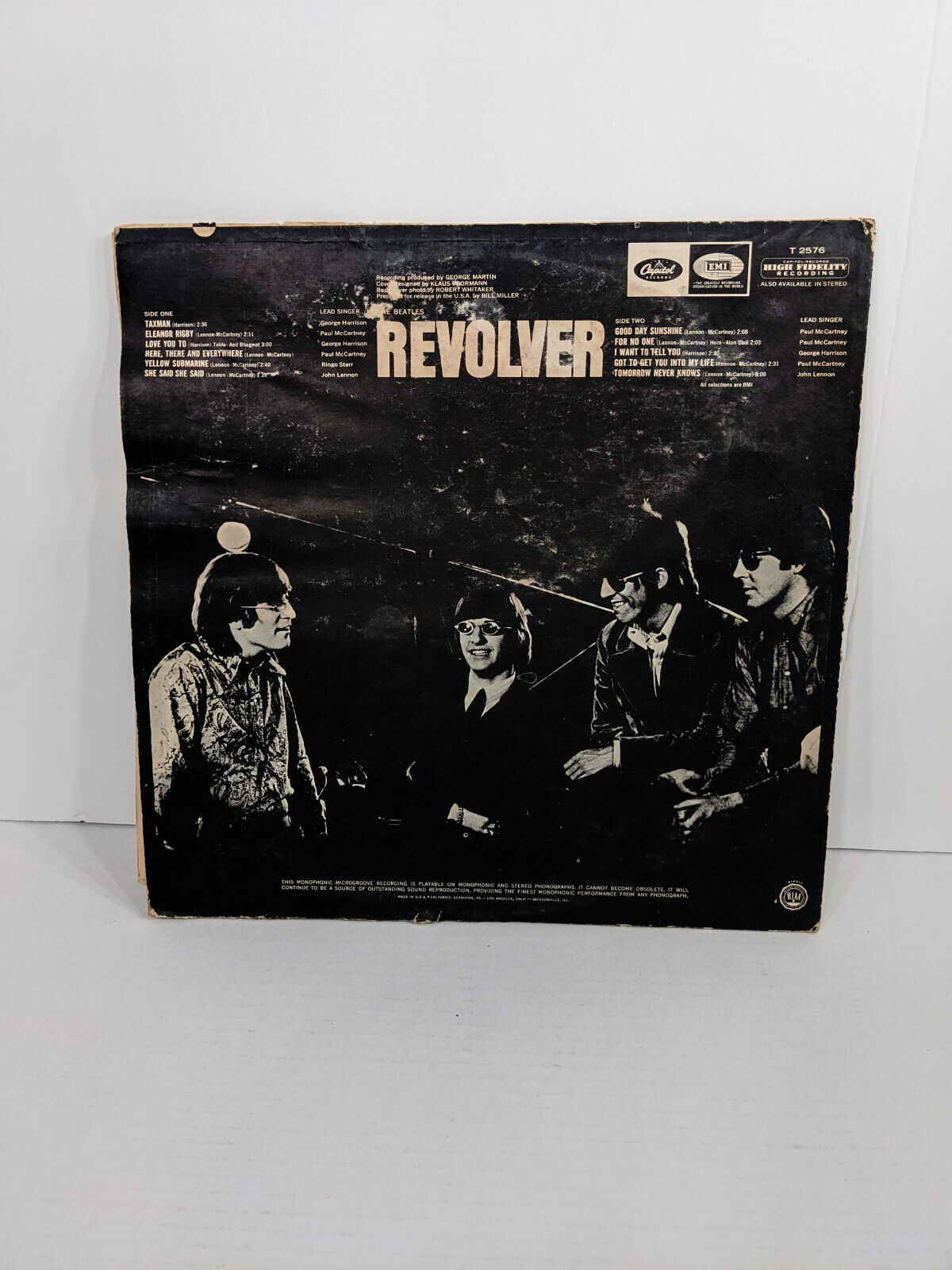 popsike.com - The Beatles Revolver Record Album Capitol Records T-2576 ...