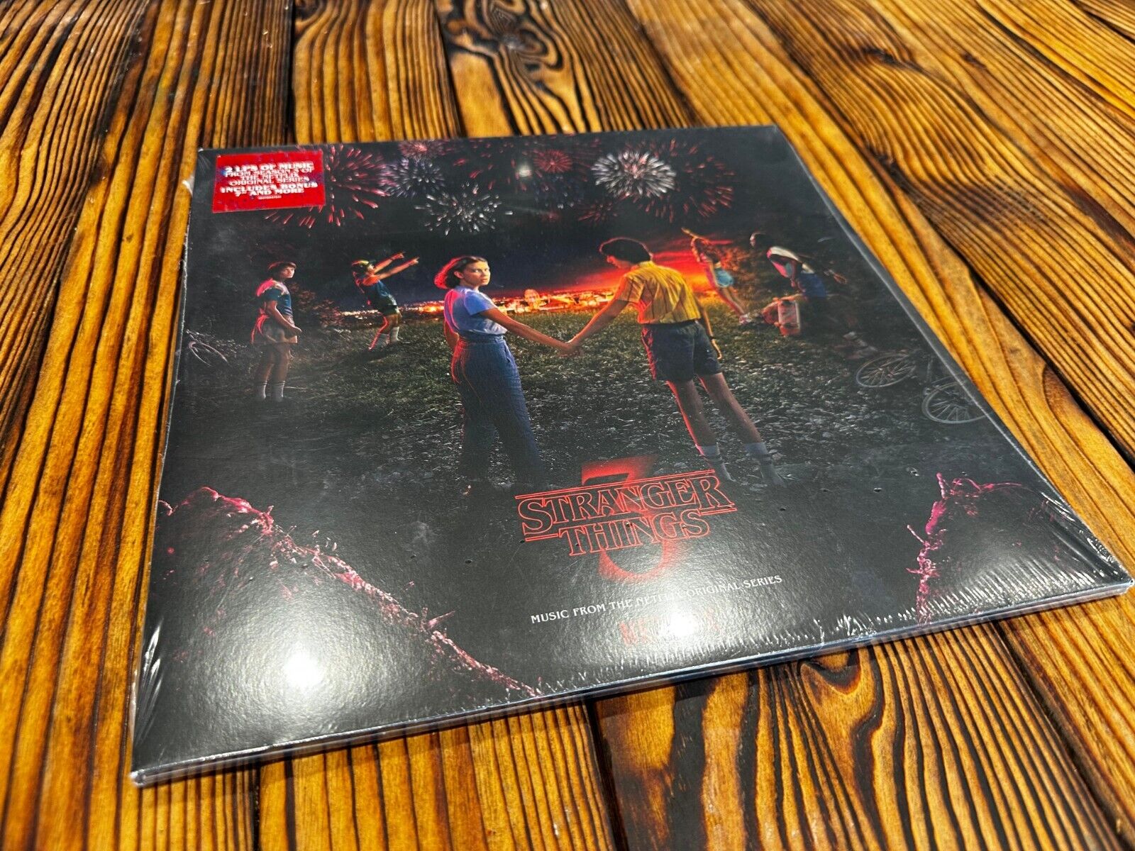 popsike.com - Stranger Things 3: Soundtrack Vinyl 2-LP & 7" - auction ...