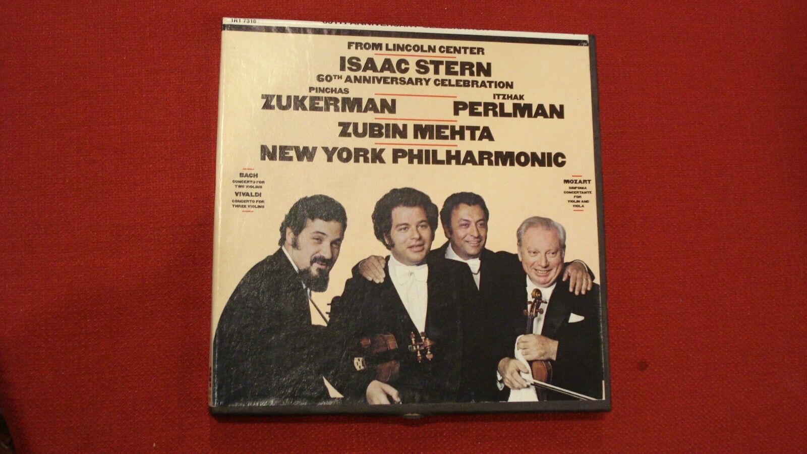 popsike.com - "From Lincoln Center Isaac Stern 60th Anniversary Celebration" Reel to Reel Tape ...