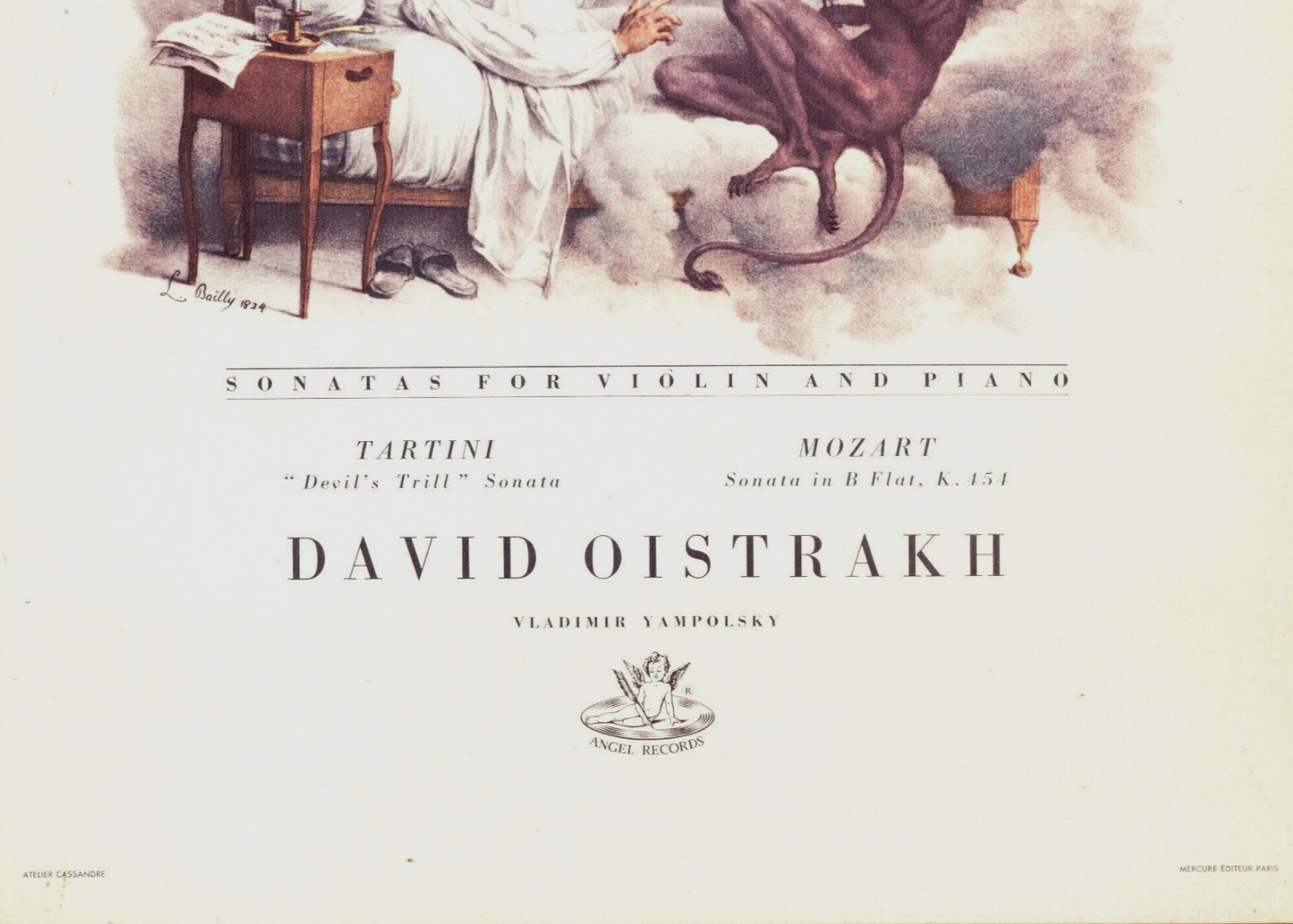 popsike.com - ANGEL 35356 UK - OISTRAKH / YAMPOLSKY - TARTINI DEVIL'S THRILL - MOZART SON. NM ...