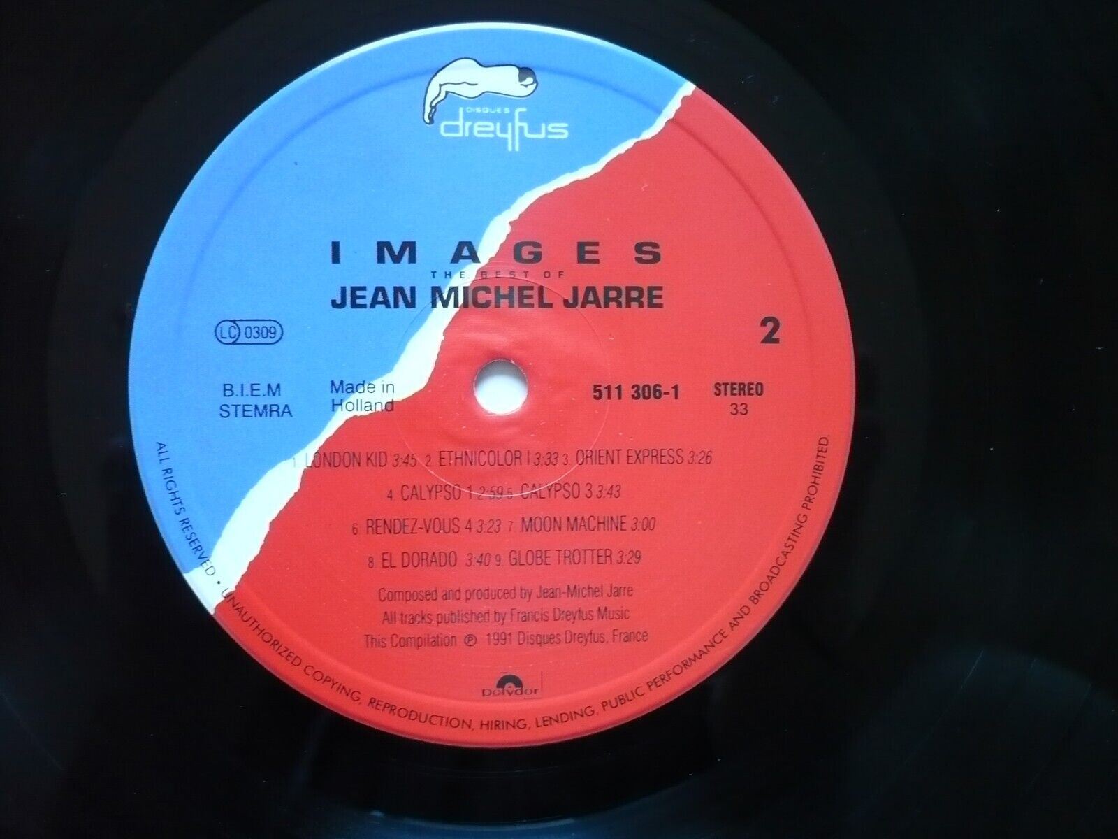 popsike.com - Jean Michel Jarre Images - The Best Of Vinyl 1991 1st ...