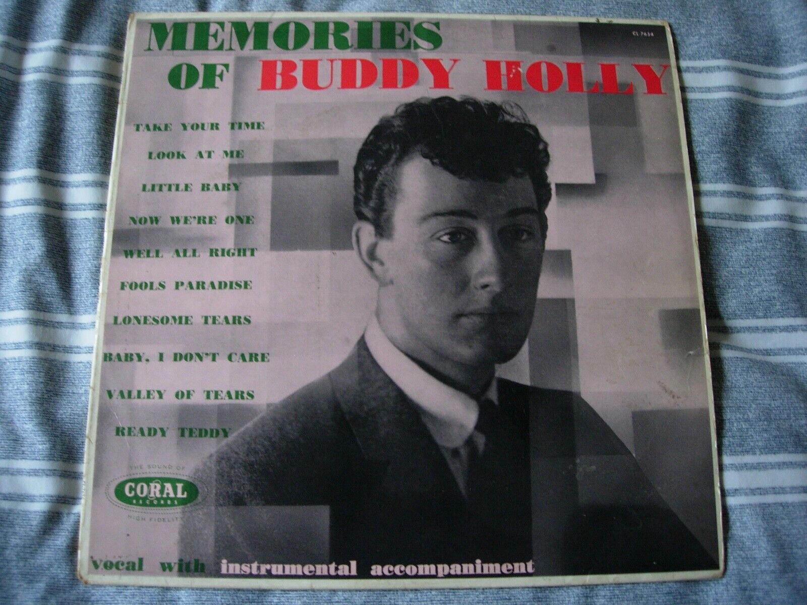 popsike.com - MEMORIES OF BUDDY HOLLY LP - AUSTRALIA 1962 - CORAL CL ...