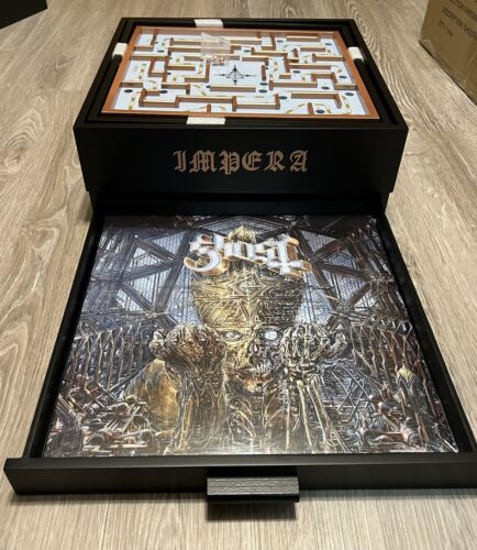 popsike.com - Ghost Impera Wooden Labyrinth Maze Game Box Set w ...