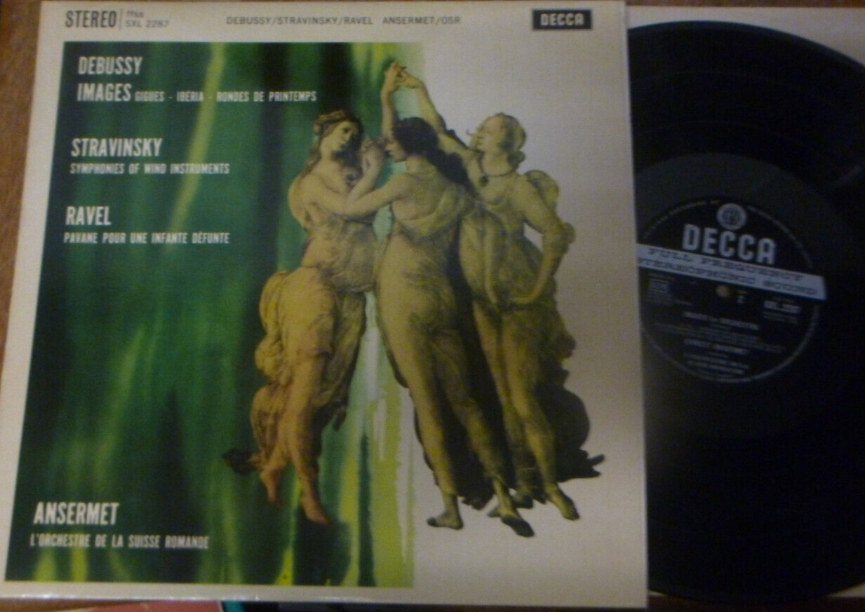 popsike.com - ANSERMET / DEBUSSY - STRAVINSKY - RAVEL / DECCA SXL 2287 WBg - auction details