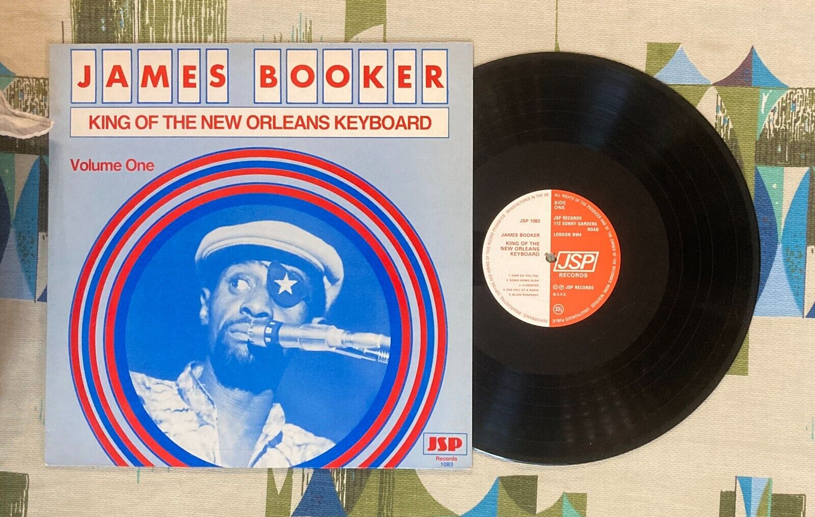 popsike.com - James Booker LP King of the New Orleans Keyboard Vol. One ...