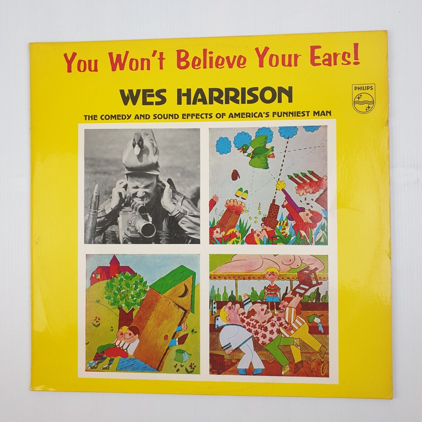 popsike.com - Wes Harrison – You Won't Believe Your Ears 33 RPM Vinyl ...