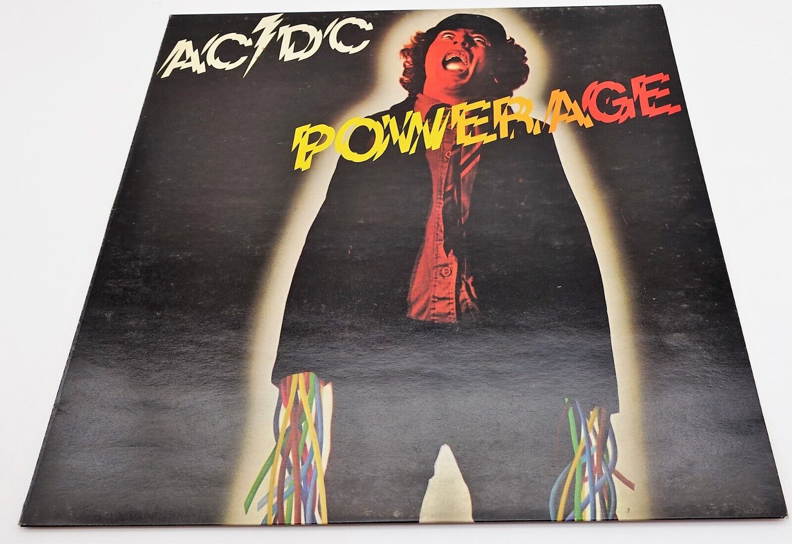 popsike.com - AC/DC Powerage 1978 Vinyl LP Record Aussie Alberts 1st Press Blue Label APLP-030 ...