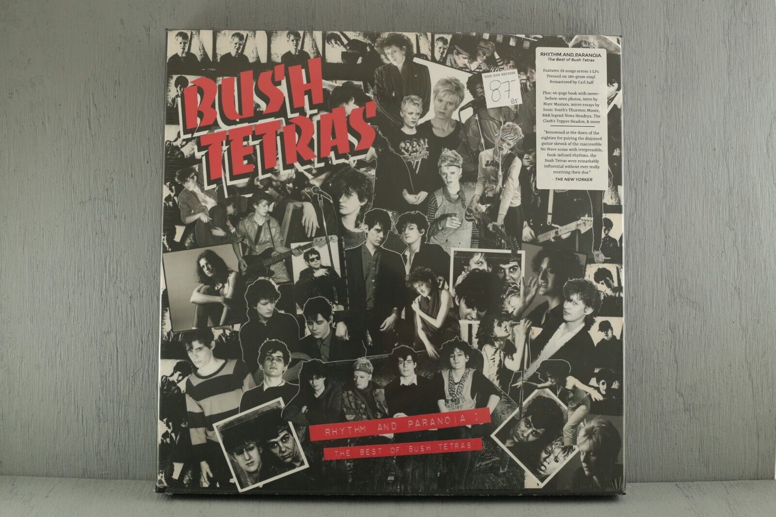 popsike.com - BUSH TETRAS Rhythm and Paranoia LP BOX SET sealed 3x ...