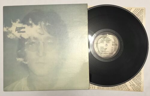 popsike.com - John Lennon - Imagine LP with ORG poster and postcard ...