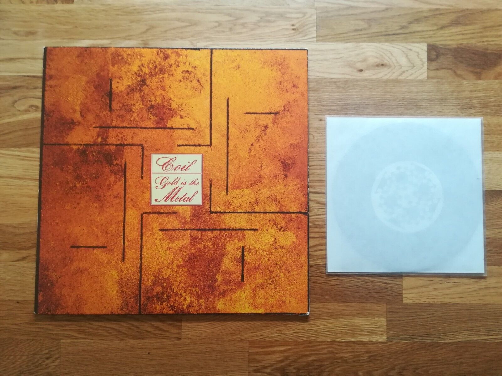 popsike.com - COIL Gold is the metal LP + 7" clear vinyl first edition ...