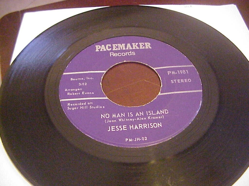 popsike.com - RARE Northern Soul Crossover Jesse Harrison -No Man Is An ...